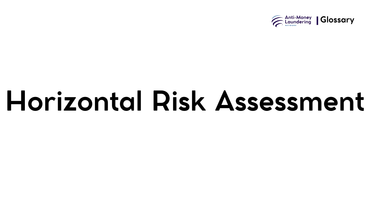 What is Horizontal Risk Assessment in Anti-Money Laundering? - AML Network