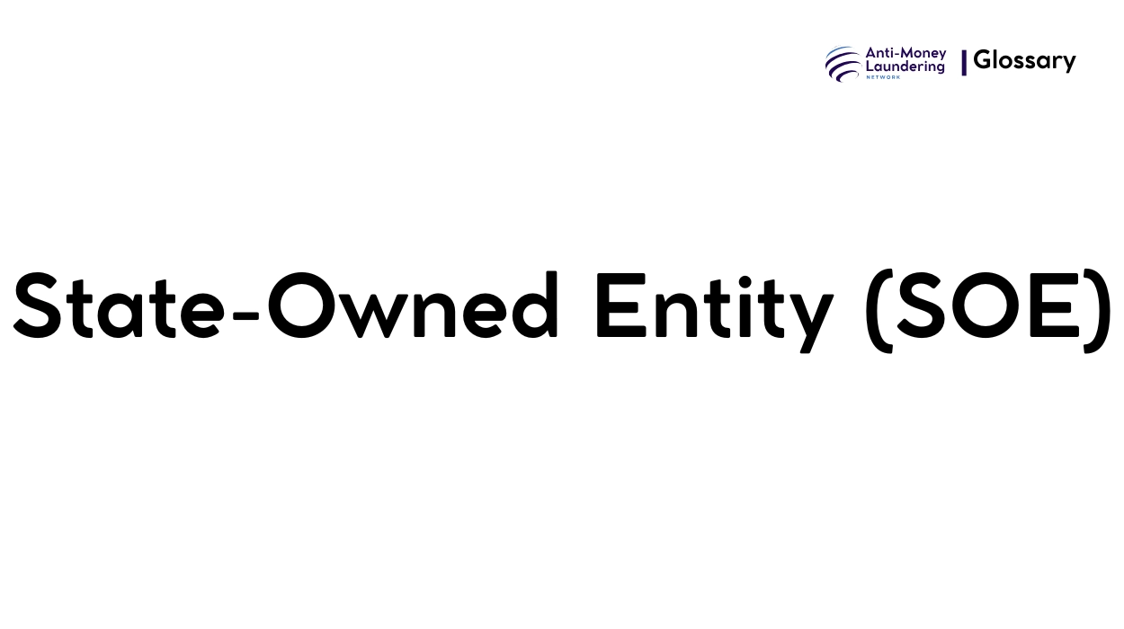 What is State-Owned Entity (SOE) in Anti-Money Laundering? - AML Network